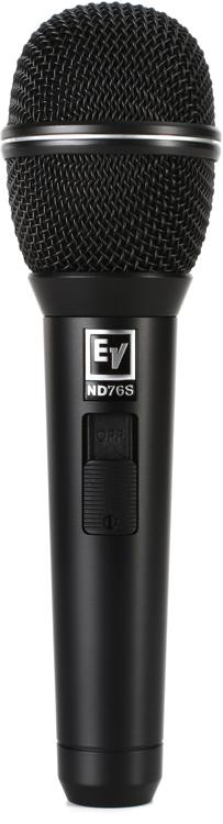 Electro-Voice ND76S Dynamic Vocal Microphone with Switch | Sweetwater