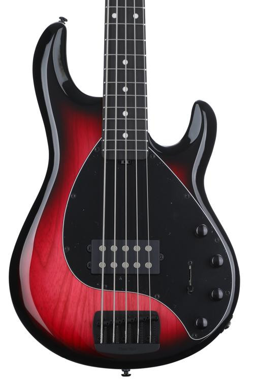Ernie Ball Music Man StingRay Special 5 Bass Guitar - Raspberry Burst ...