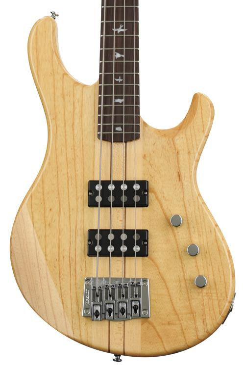 PRS SE Kingfisher Bass Guitar - Natural | Sweetwater