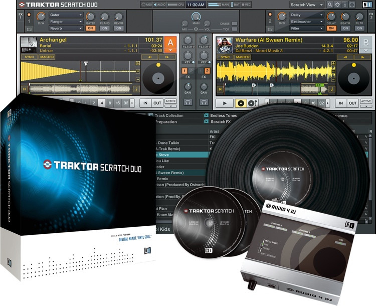 Native Instruments Traktor Scratch Duo | Sweetwater
