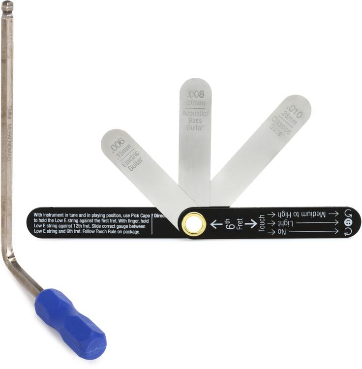 MusicNomad Truss Rod Neck Relief Measure and Adjust Kit for Martin ...