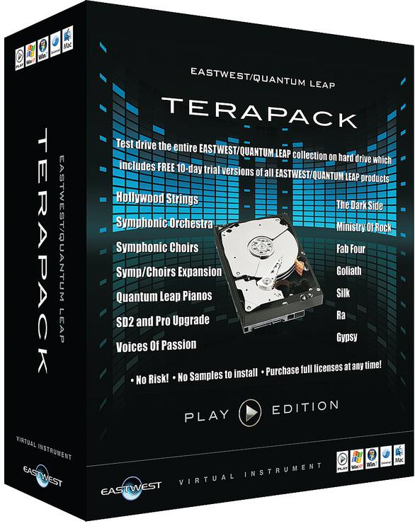 EastWest TeraPack Hard Drive, PC Format | Sweetwater