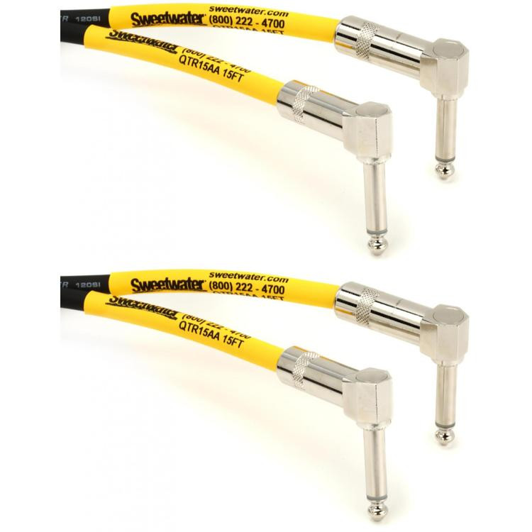 Pro Co EGLL-15 Excellines Right Angle to Right Angle Instrument Cable ...