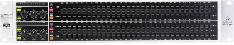 Behringer FBQ3102HD - 31-band Stereo Graphic EQ Reviews | Sweetwater