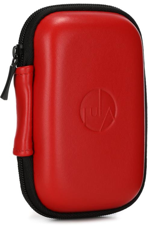 Tula TL-LEATH Hard Nylon Protective Case for Tula Microphones - Red ...