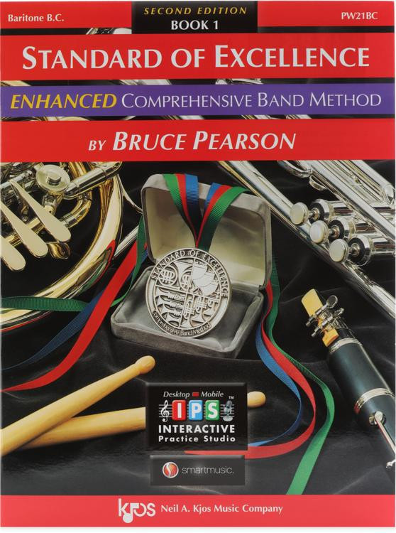 Kjos Standard of Excellence Enhanced Book 1 - Baritone BC | Sweetwater