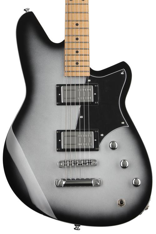 Reverend Descent RA Solidbody Electric Guitar - Silver Burst | Sweetwater