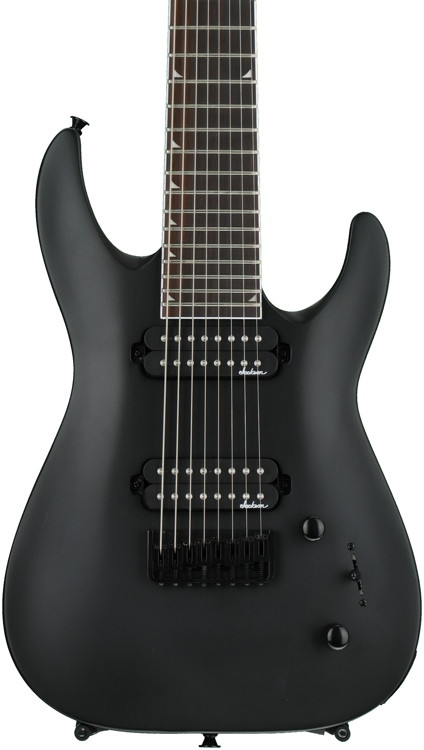 Jackson JS32-8 Dinky - Satin Black | Sweetwater