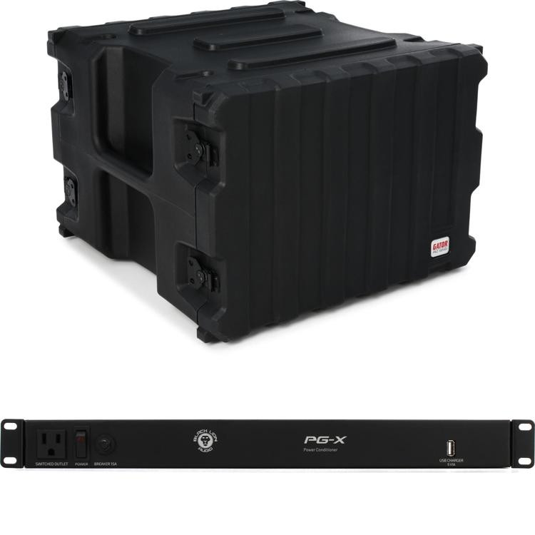 Gator G-PRO-8U-19 Pro Series Rack Case and Power Conditioner | Sweetwater