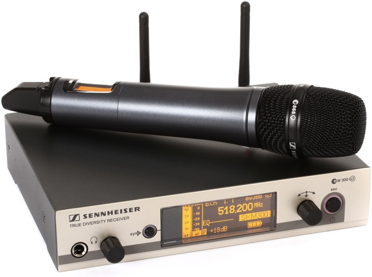 Sennheiser EW 365 G3 Wireless Handheld Microphone System - A Band ...