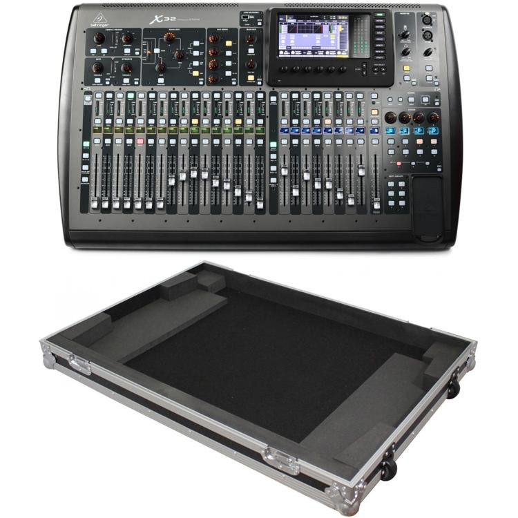 Behringer X32 40-channel Digital Mixer and Flight Case Bundle | Sweetwater