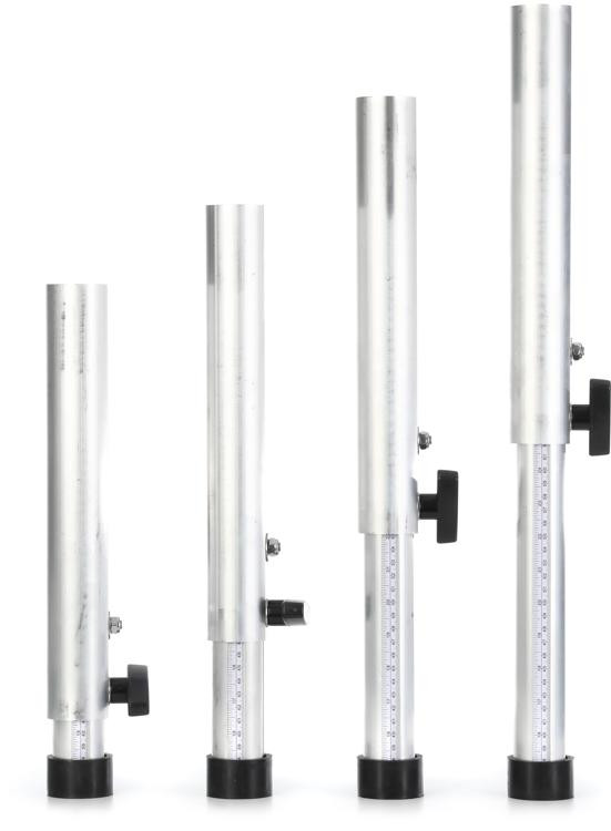 QuickLock QL4TL1 16-inch to 24-inch Telescoping Adjustment Legs - 4 ...