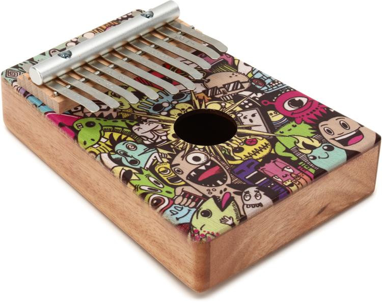 Sela SE259 Art Series Kalimba 10-key - Little Monster | Sweetwater