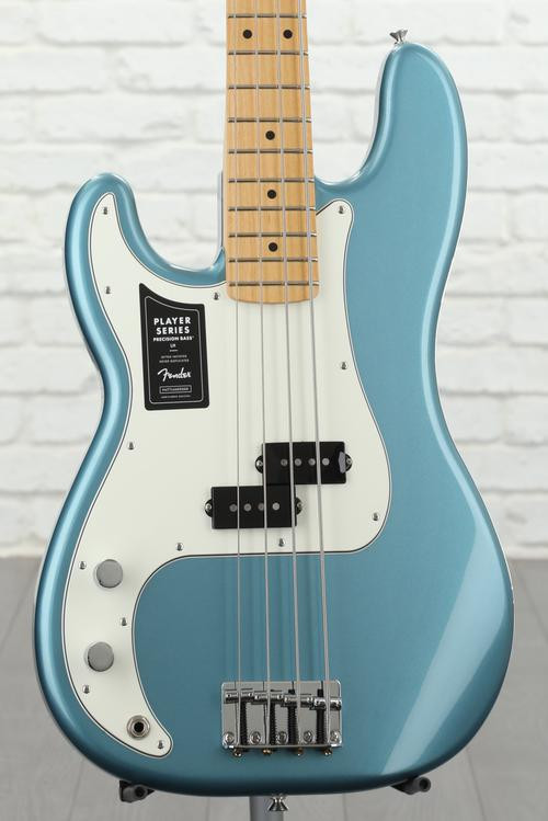 Fender Player Series Precision Bass Left-handed - Tidepool w/ Maple ...