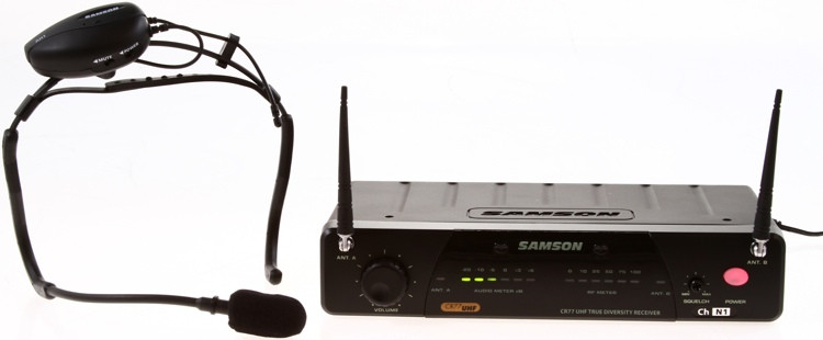 Samson AirLine 77 Fitness Headset Wireless System - Channel N1 | Sweetwater