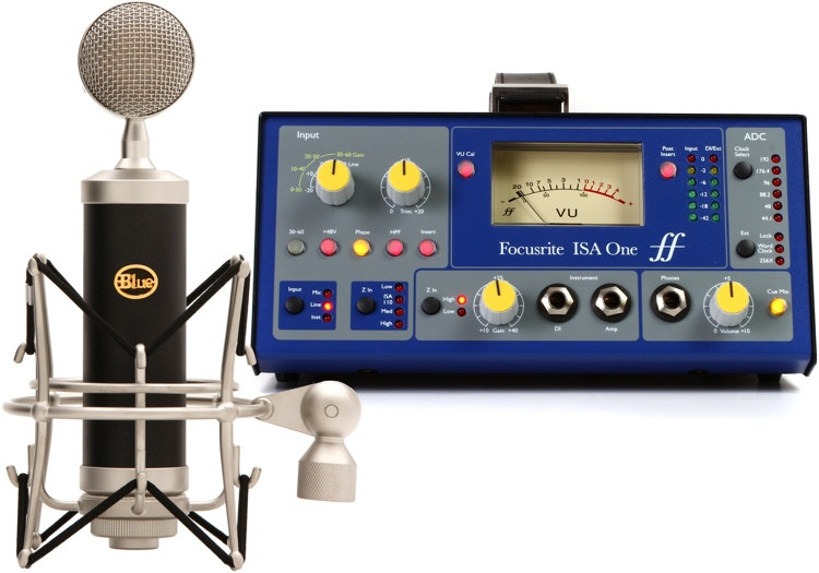 Blue Microphones Baby Bottle with Focusrite IsaOne Mic Pre | Sweetwater