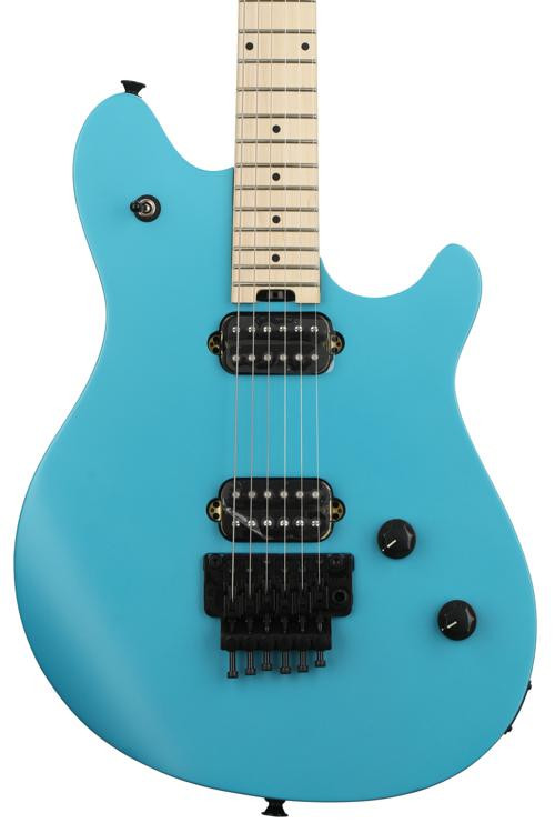 EVH Wolfgang WG Standard Electric Guitar - Matte Blue Frost | Sweetwater