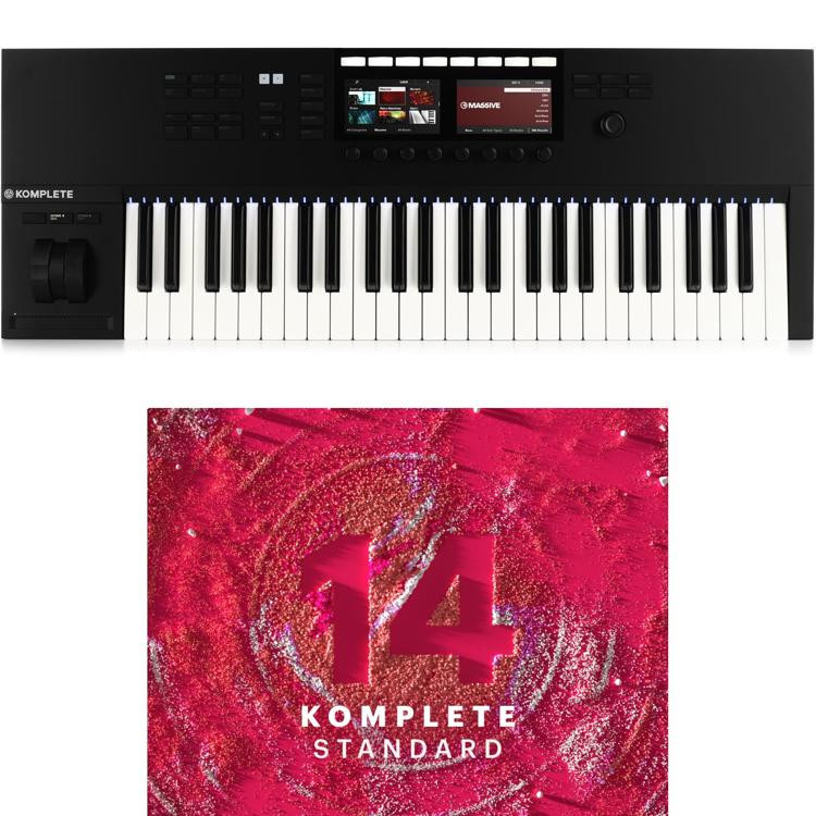 Native Instruments Komplete Kontrol S49 Smart Keyboard Controller with ...