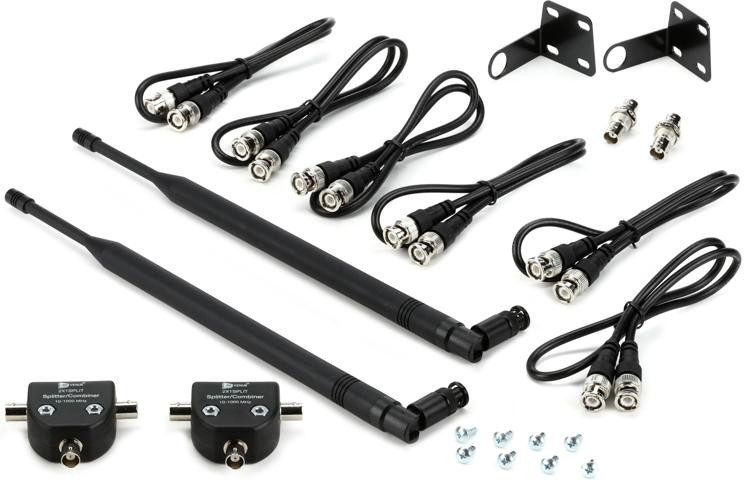 RF Venue 2-channel Remote Antenna Kit for Wireless Microphones - 530 ...