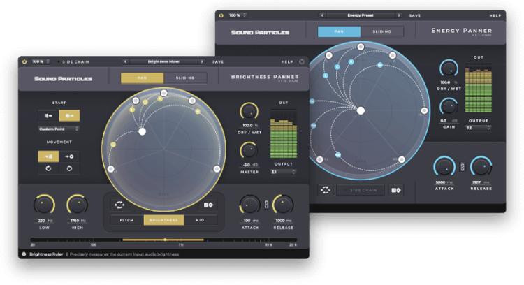 Sound Particles Panner Collection | Sweetwater