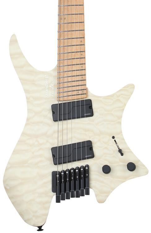 Strandberg Boden Original NX 7 Electric Guitar - Natural Quilted Maple ...