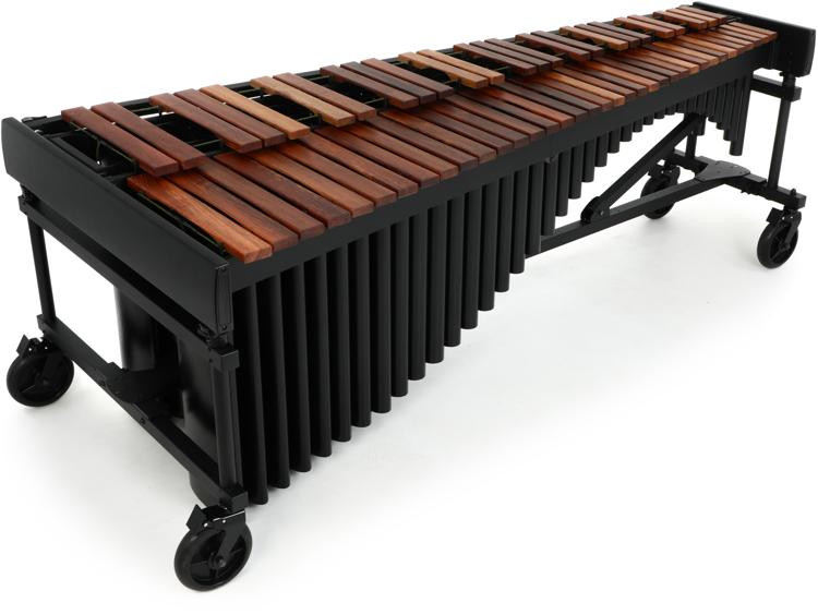 Marimba One 5.0-Octave Wave Marimba with 8 inch Casters - Black Classic ...