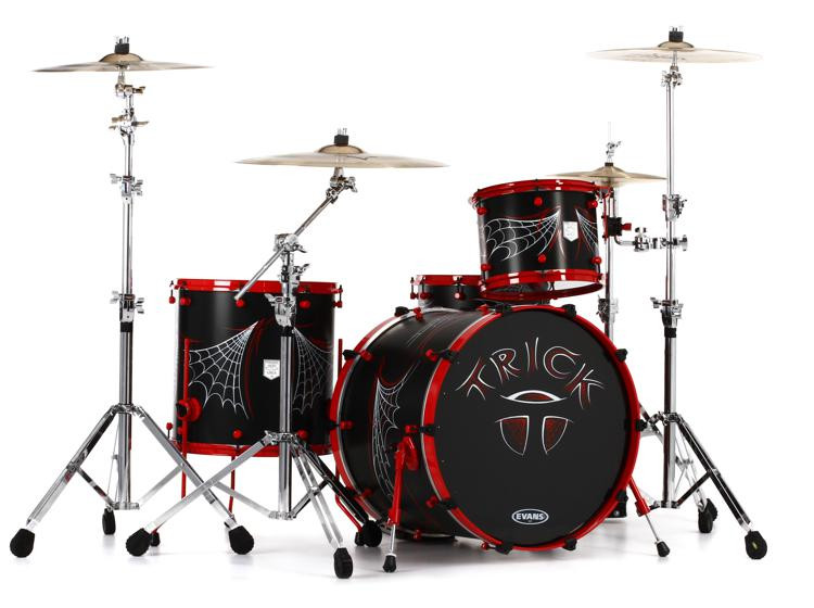 Trick Drums Black Widow 4-pc Shell pack | Sweetwater