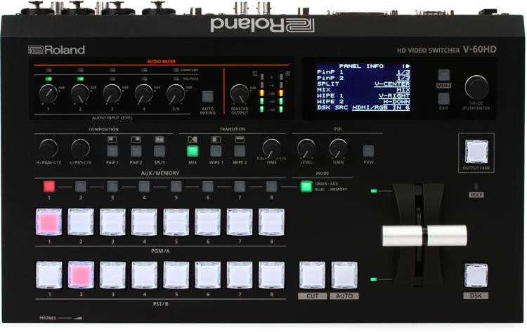 Roland V-60HD 6-channel HD Video Switcher | Sweetwater