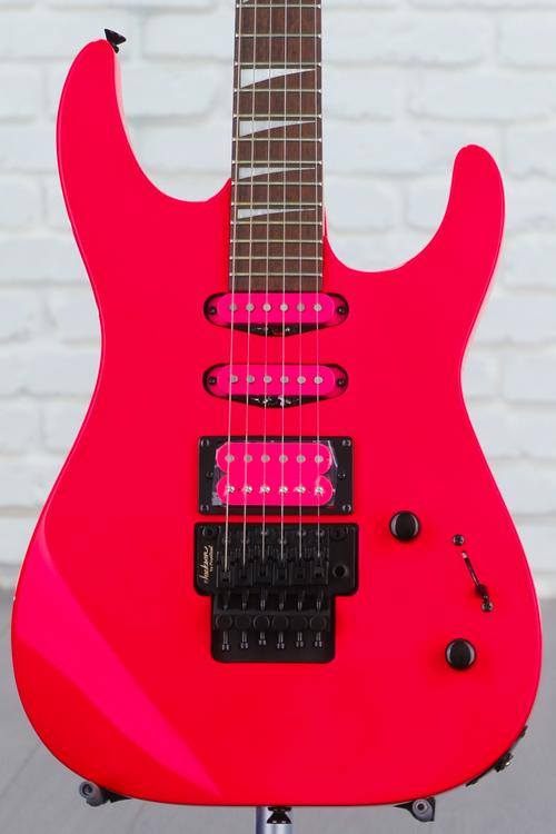 Jackson X Series Dinky DK3XR HSS Electric Guitar - Neon Pink | Sweetwater