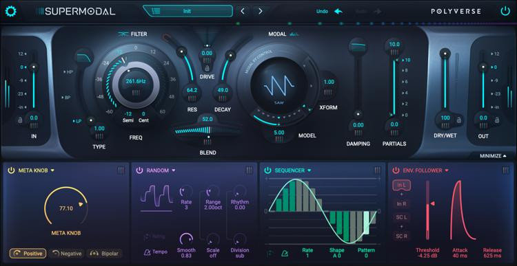 Polyverse Supermodal Filter Plugin | Sweetwater