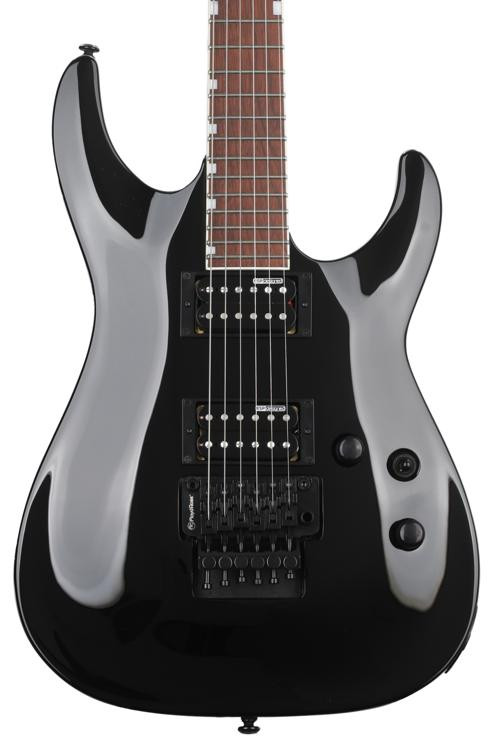 ESP LTD MH-200 Solidbody Electric Guitar - Black | Sweetwater