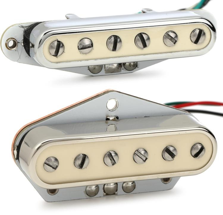 Fender Cobalt Chrome Telecaster Pickup Set Reviews | Sweetwater
