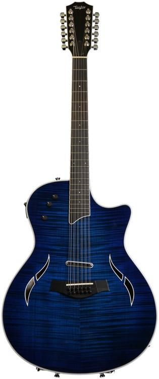 Taylor T5 Standard 12-string Maple - Blue Edge Burst | Sweetwater