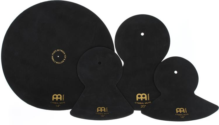 Meinl Cymbals Cymbal Mute Set - 14-, 16-, 20-inch | Sweetwater