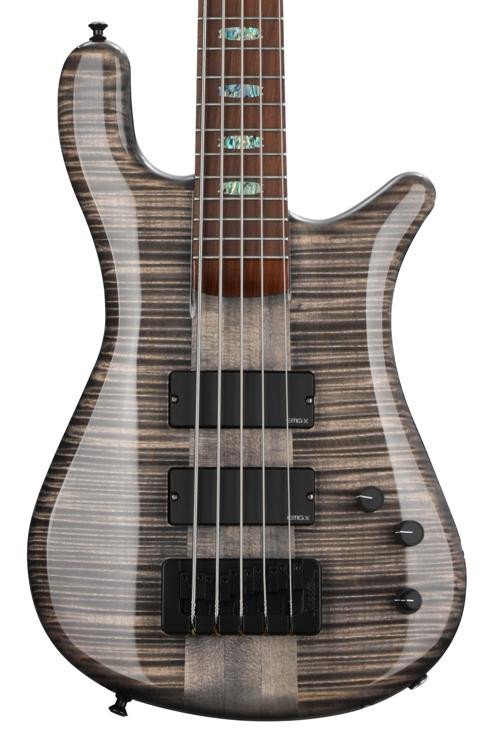 Spector USA NS-5XL Bass Guitar - Super Faded Black Gloss | Sweetwater