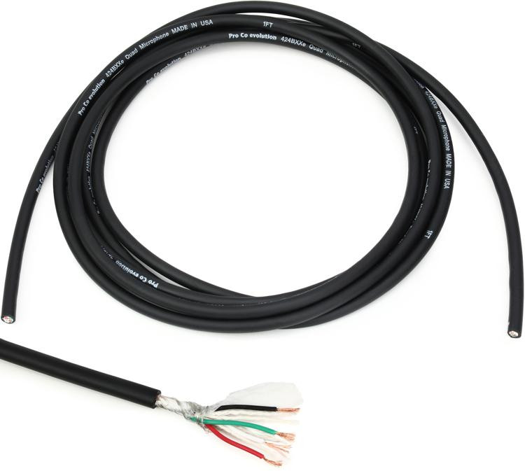 Pro Co 424BXXE-10 Evolution Micophone Wire - 10-foot | Sweetwater