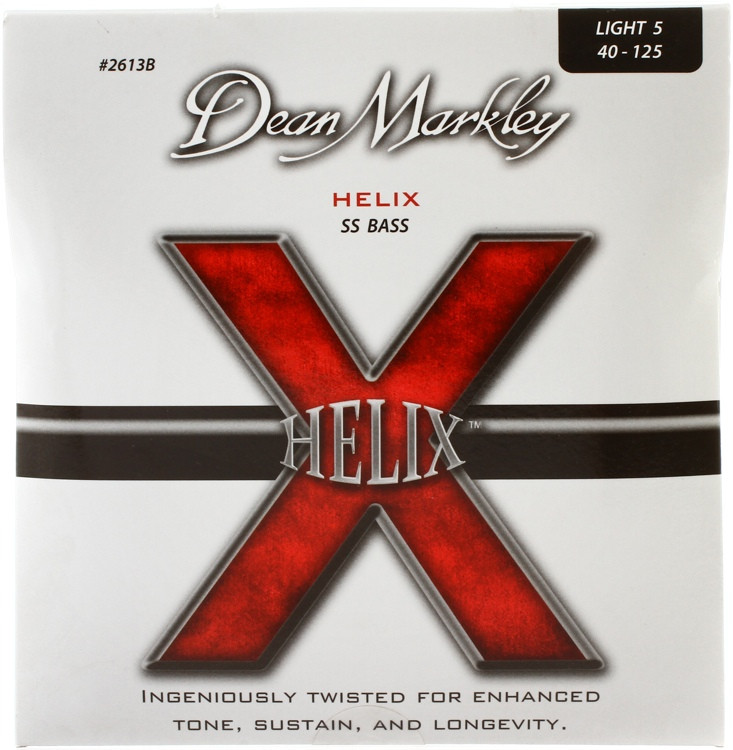 Dean Markley 2613B Helix HD Stainless Steel Bass Strings - .040-.128 ...