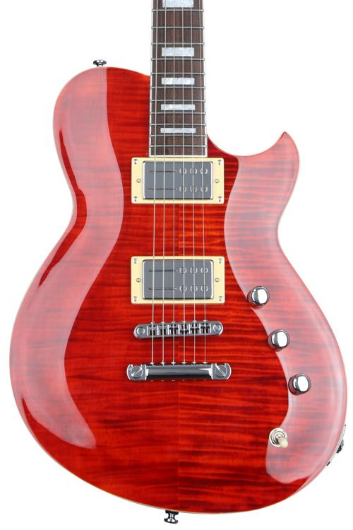 Reverend Roundhouse RA Electric Guitar - Wine Red | Sweetwater