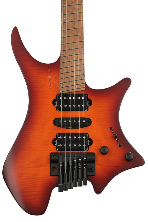 Strandberg Boden Fusion Neck-Thru 6 Trem - Trans Orange | Sweetwater