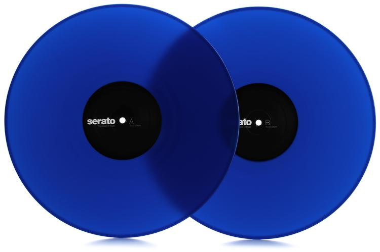 Serato 12 inch Control Vinyl Pair - Blue | Sweetwater