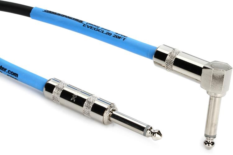 Pro Co EVEGCL20 Straight to Angle Instrument Patch Cable w/ Evolution ...