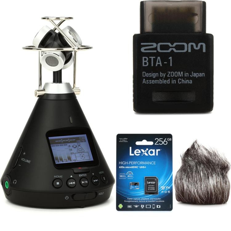 Zoom H3-VR 360° VR Audio Recording Bundle | Sweetwater