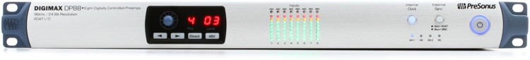 PreSonus DigiMax DP88 8-channel Microphone Preamp & AD/DA Converter ...