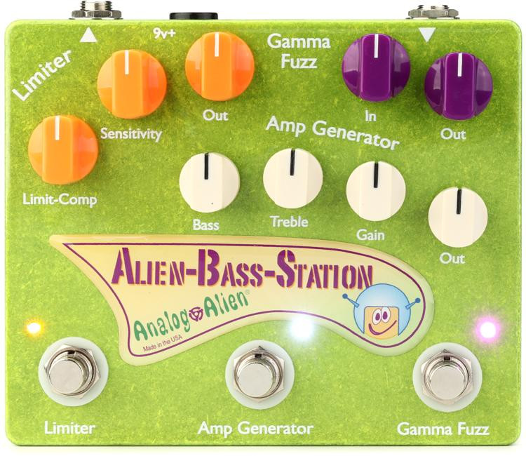 Analog Alien Alien Bass Station (ABS) Compressor / Amp Generator / Fuzz ...