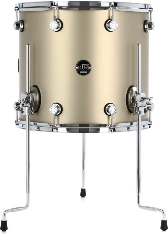DW Performance Series Floor Tom - 14-inch x 16-inch - Gold Mist ...