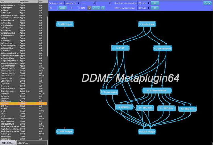 DDMF Metaplugin Plug-in Chainer | Sweetwater