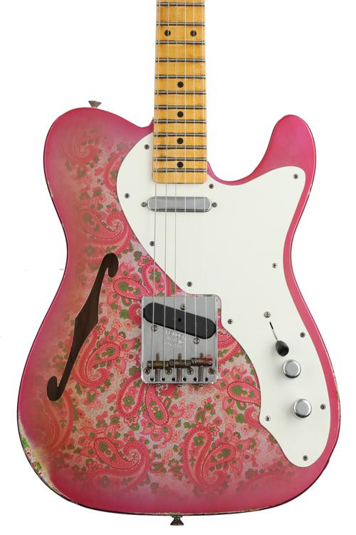 Fender Custom Shop 50s Relic Thinline Telecaster - Pink Paisley ...