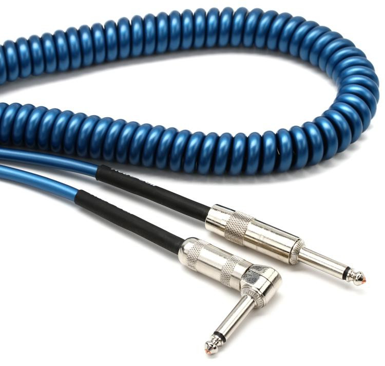 Lava Cable LCRCRMB Retro Coil Straight to Right Angle Instrument Cable ...