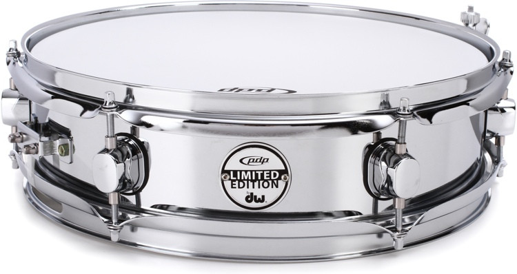 PDP Chrome over Steel Piccolo Snare Drum - 3.5" x 13" | Sweetwater