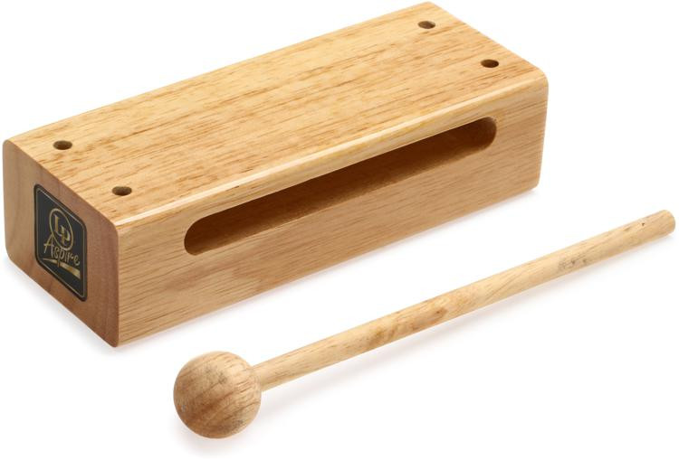 Latin Percussion Aspire Series Wood Block with Striker - Small | Sweetwater